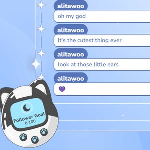 Retro Computer Twitch Event Widget Y2K Event List for Twitch and Youtube Streamers ...