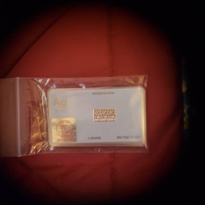 FREE SILVER Bar 10 Gold Snap Bars That Breaks Into 10 One GR Bars Gold ...