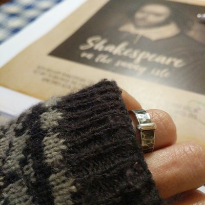 Sterling Silver, Scottish Wedding Ring, Outlander, Claire's Ring - Etsy