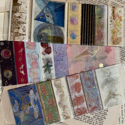 Pastel and Coral Multi Colored Paper Clip 12 Pieces Purple - Etsy