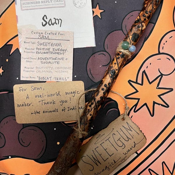Adopt a Lunar Magick Wand *choose Your Unique Magic Wand!* - Etsy