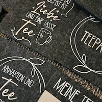 Taschen SVG Bundle, Plotterdatei Sprüche für Beutel, Jute Vector Icons, Cricut PNG Clipart ...