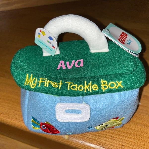 My First Mini Tackle Box Personalized Playset by Baby Gund ...