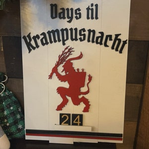 Letters to Krampus Krampus Box Krampus Decor Gruss Vom Krampus Grub Vom ...