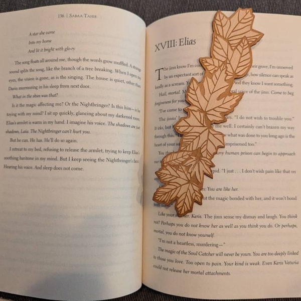 Middle-earth Scroll Map Wooden Bookmark Lord of the Rings Bookmark ...