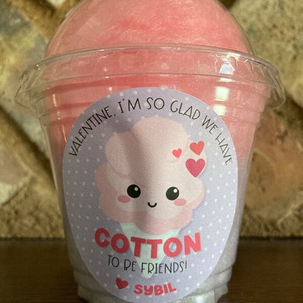 PRINTABLE You Are so SWEET! Valentine Cotton Candy Tag | Instant ...