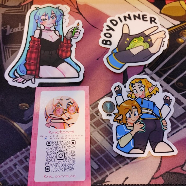 Midwest Miku Asks for a Light Sticker | 2 VERSIONS | LARGE 4x4 | Matte ...