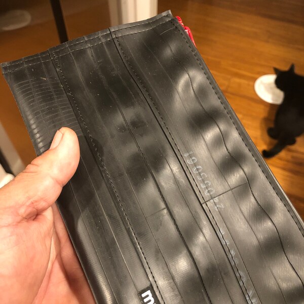 Inner Tube Coin Pouch for Men. Zipper Coin Purse Water Resistant ...