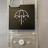Custom Song Plaque Phone Case Music Album Cover for iPhone 15 Pro, 14 ...