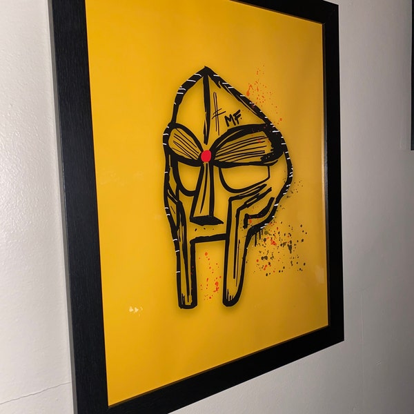 MF DOOM Poster | Giclée Print | Hip Hop Wall Art | All 5 Star Reviews ...