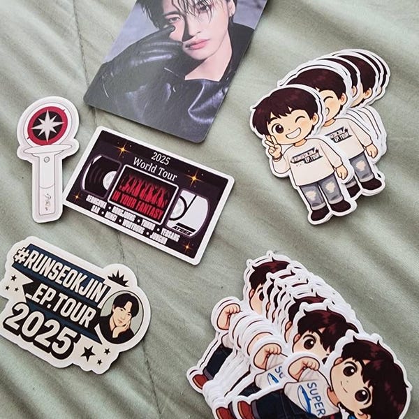 Ateez “into Your Fantasy” World Tour Stickers - Fantasy Collection ...