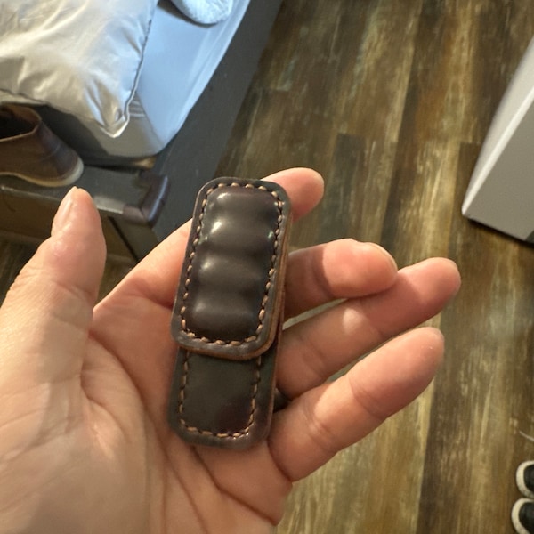 Leather Magnetic Slider Fidget - Etsy