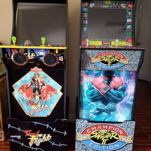 Arcade1up Cabinet Kickplate Front Riser Graphics Tempest Graphic ...
