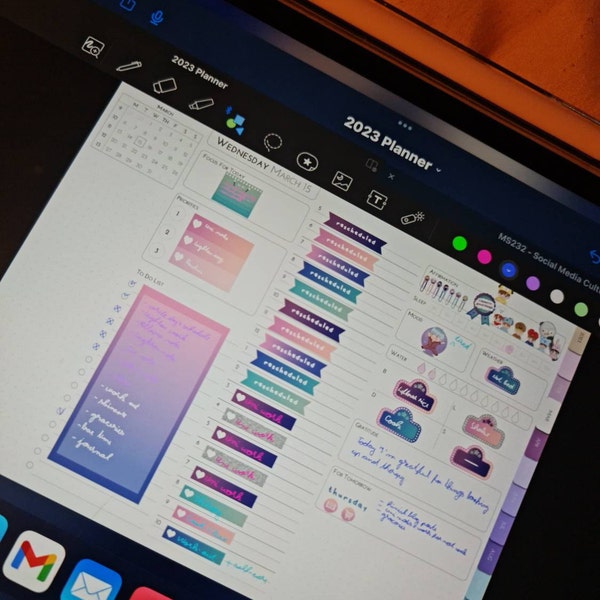 Homeschool Digital Planner in Pastels, Learning at Home Digital Planner ...