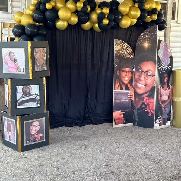 Custom Graduation Big Head Photo Fans Personalized Hand Fan Graduation ...