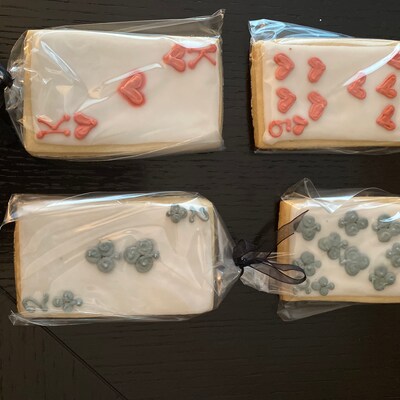 Playing Card Cookies Deck of Cards Bridge Solitaire Poker Rummy Black ...