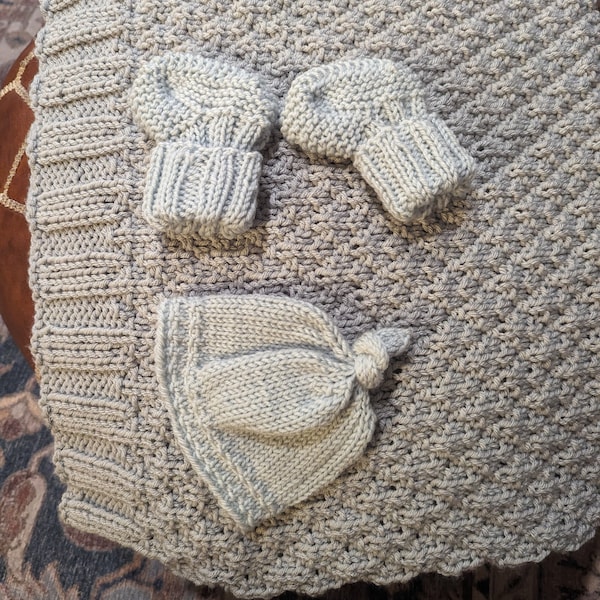 KNITTING PATTERN Elf Hat X 7 Sizes Preemie to XL X Easy Hat Pattern X ...