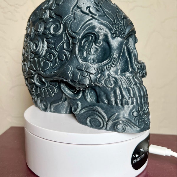 Mexican Calavera Skull Planter - STL Format 3D Printable Ready File - Etsy