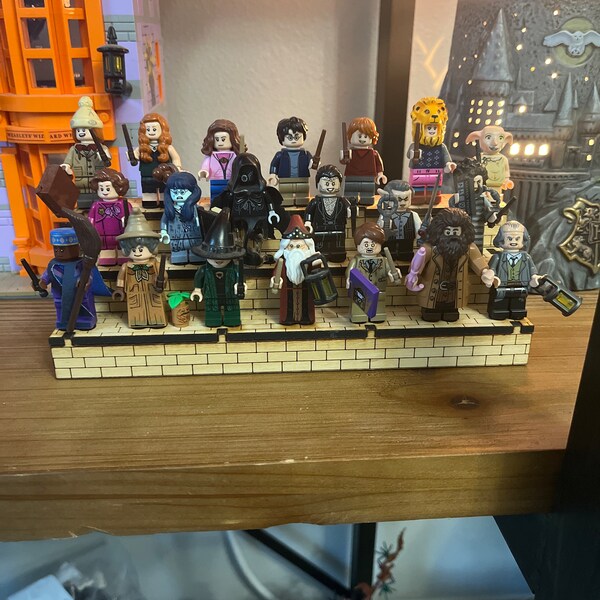 Minifigure Display Stand - Hold 20 Figures - Etsy