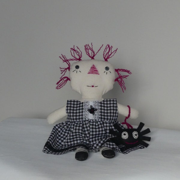 My Lil Raggy Epattern...primitive Country Raggedy Craft Cloth Doll ...