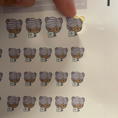 Foil Ready Printable Stickers Overlays Digital Planner - Etsy