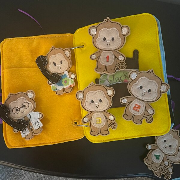 Customized Quiet Busy Book Covers Childrens Learning Toddler Learning ...