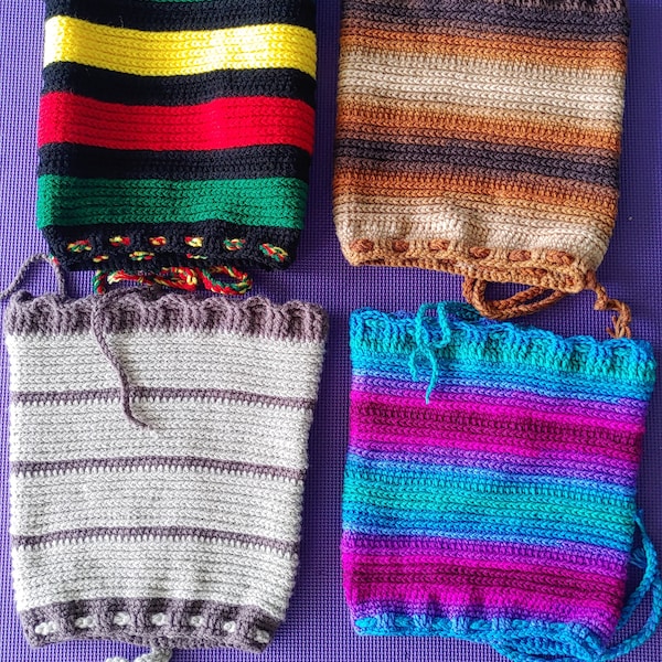 CROCHET PATTERN - Rasta Dreadlock Tube Hat - Etsy