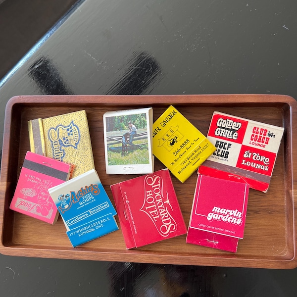 Vintage Matchboxes Colorful Home Decor | Cool Retro Decor | Random Sets ...
