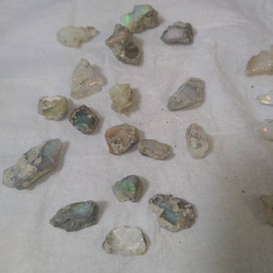 Ethiopian Opals Rough Untreated Bigger Size Opals Rough AAAA | Etsy