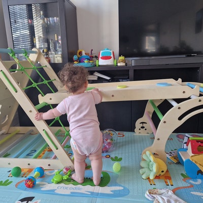 Climbing Triangle Two-sided Ramp Kletterdreieck Climbing Arch - Etsy