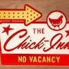 Chick-inn Sign SVG Laser Cut Files for Glowforge - Laser Cutter Artwork ...