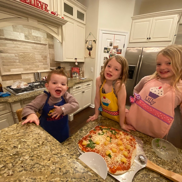 Artist Heart Palette Apron, Personalized Embroidery, Paint Party Apron ...