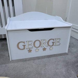 Personalised Toy Box Name & Embellishments. Pastel Name. Toy - Etsy