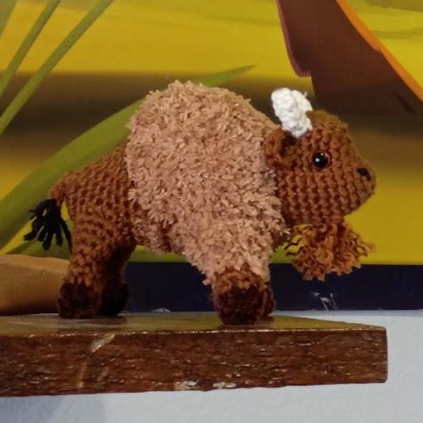 Boris the Bison *crochet PATTERN* - Etsy