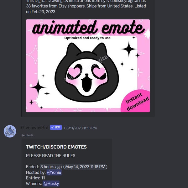 Animated Bongo Axolotl Pink Emote Twitch Discord Cute Kawaii Pink ...