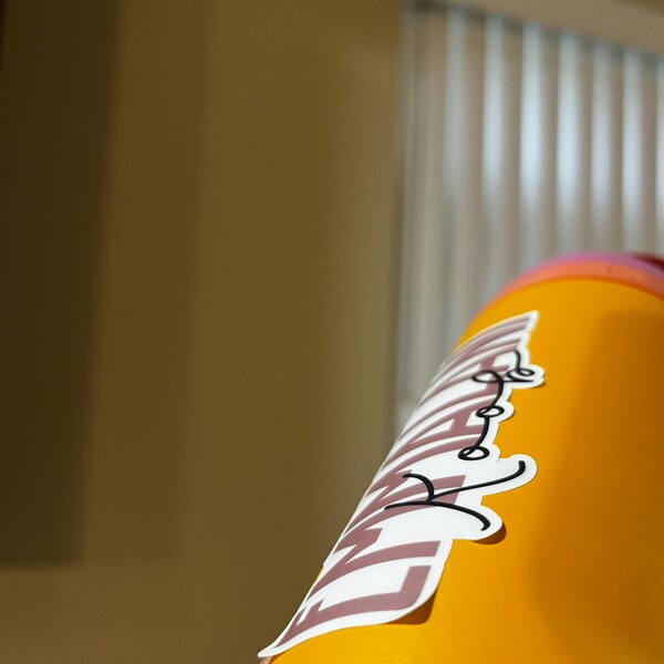 Custom Name Sticker | Personalized First and Last Name Sticker ...