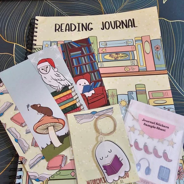 Reading Journal, the Perfect Journal for Readers, Track up to 50 Books ...