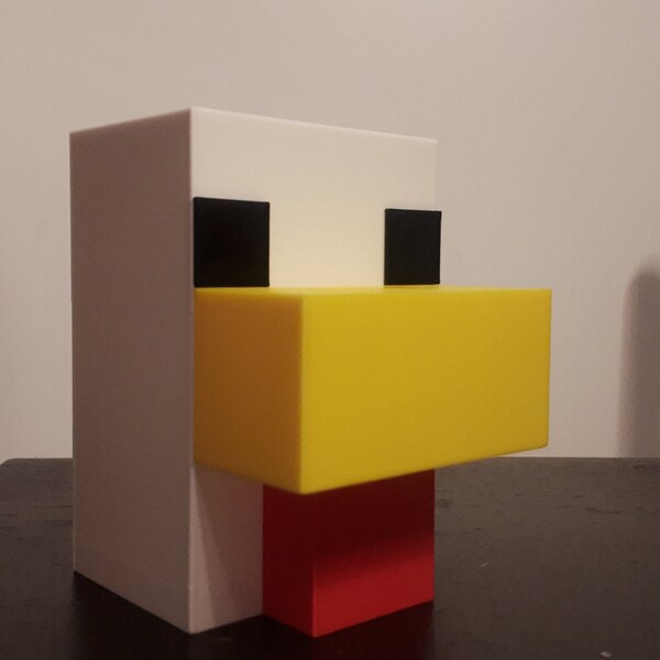 Minecraft Chicken Planter / Pencil Pen Holder, Minecraft Mojang Bird ...