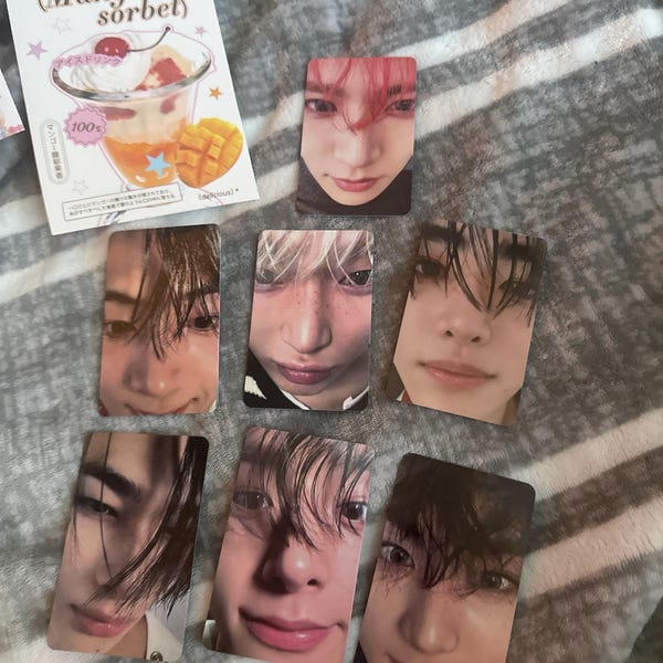 Enha Photocard Egghypen Broadcast No Doubt Daydream Fanmade Ot7 ...