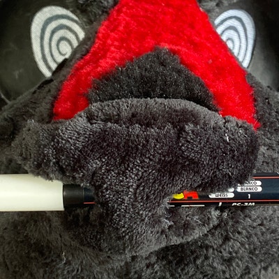 Fursuit Nose Pattern and Tutorial Pickable Plush Dog Snout W/ Nostrils ...