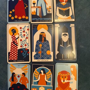 Simple Earth Tarot Deck - Original Artwork Illustrated Tarot Deck With ...