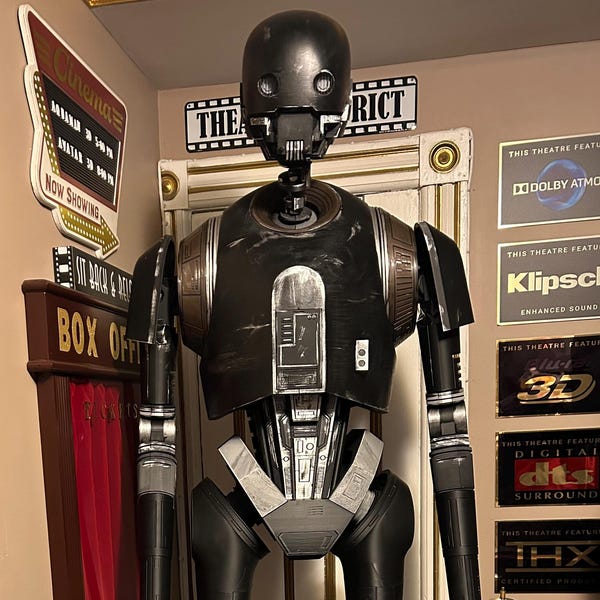 Huyang Ahsoka Life Size 1:1 Inspired, Unpainted and Ready for Your ...