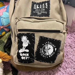 Squat the Moon SQUATTERS RIGHTS Patch Esoteric Anarchist I Suppose - Etsy