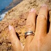 Custom Coastal Erosion Ring | Silver Map Ring | Map Jewellery ...
