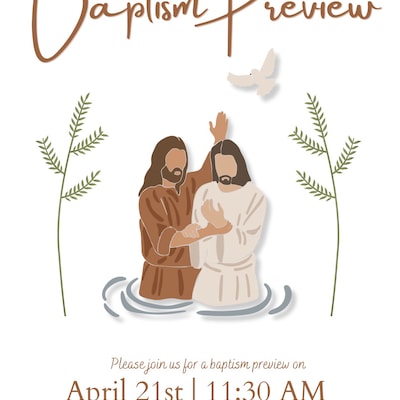 Editable Primary Presentation Invitation LDS Primary Program ...