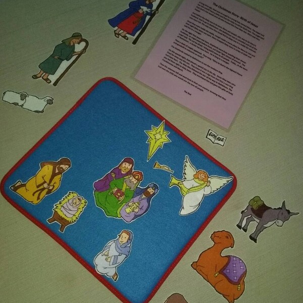 Felt Board Story Pack *ALL IN ONE* Includes Pre-cut Felt Set ...