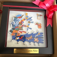 Chimalli, Escudo Azteca, Aztec Shield, Personalized gift, Art Aztec ...