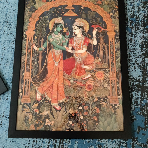 Indian Warli Painting Digital File, Tribal Digital Wall Art, Vintage ...