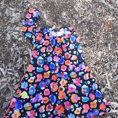 Sophie Swing Dress PDF Sewing Pattern: Girls Swing Dress Pattern, T ...