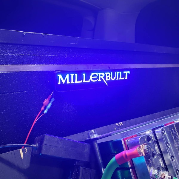 LED Grille Badge, Any Vehicle Custom Led Grill Badge, RGB Leds ...